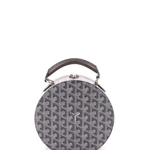 Goyard Alto Hatbox Bag Coated Canvas