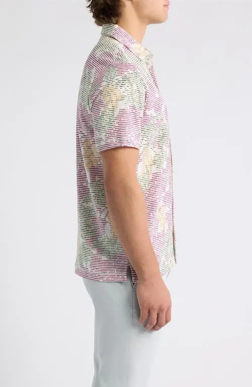 Tommy Bahama Costa Wave Palm Parade Camp Shirt