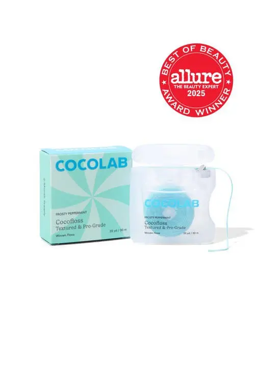 COCOLAB Cocofloss Refillable Frosty Dental Floss