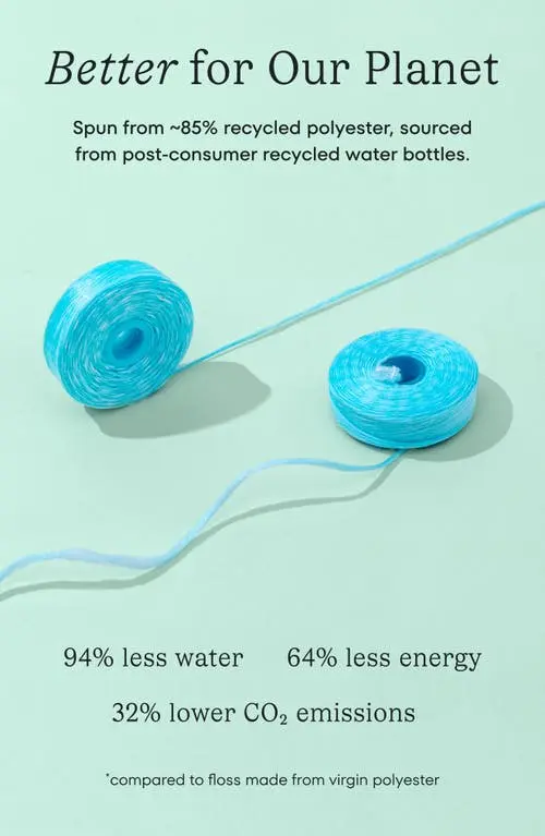 COCOLAB Cocofloss Refillable Frosty Dental Floss