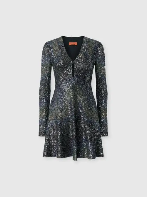 Missoni Dégradé Mini Dress With Sequins - Multicoloured