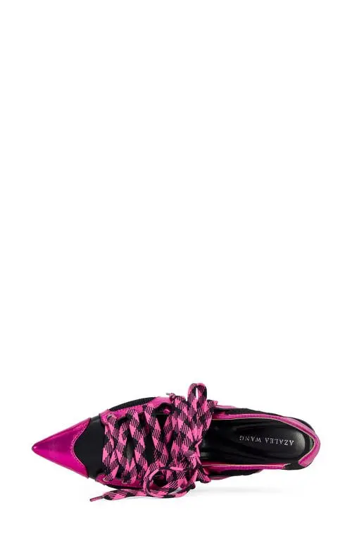 AZALEA WANG Jordan Pointed Toe Slingback Pump