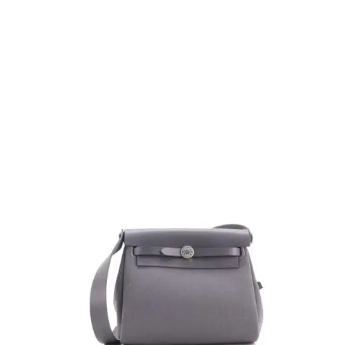 Hermès Herbag Zip Toile And Leather 20