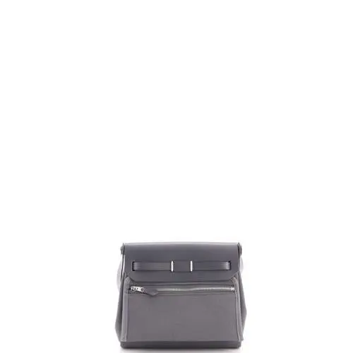 Hermès Herbag Zip Toile And Leather 20