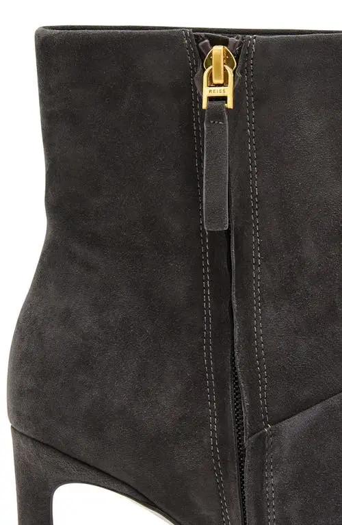 REISS Jessica Leather Bootie
