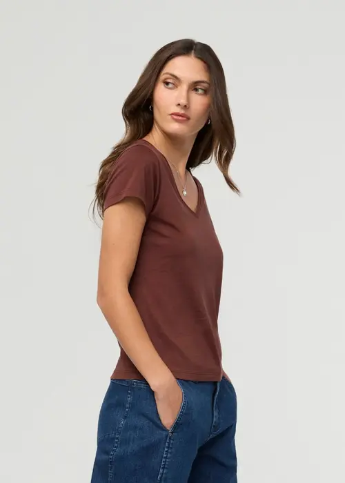 DUER Performance Denim Lite Boxy Shirt