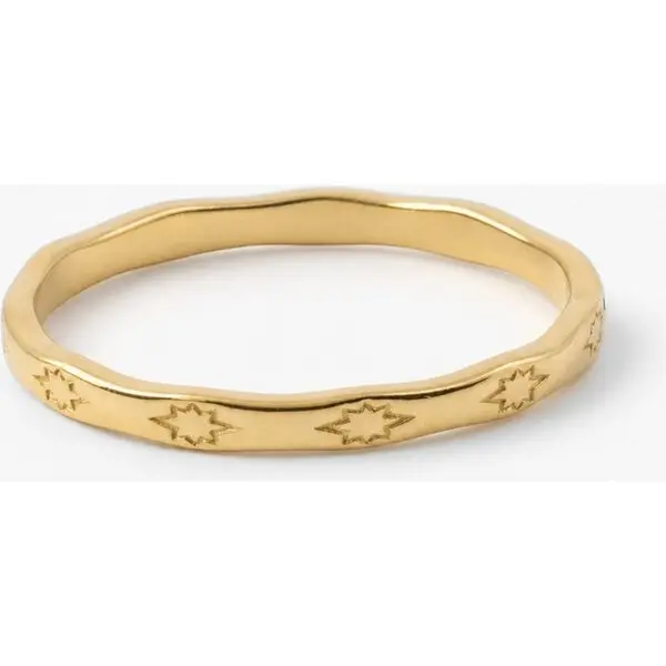 MEIDEYA Sun Loop Ring - Gold