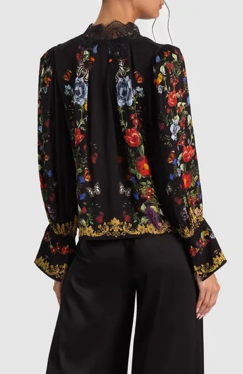 Alice + Olivia Marion Lace Top