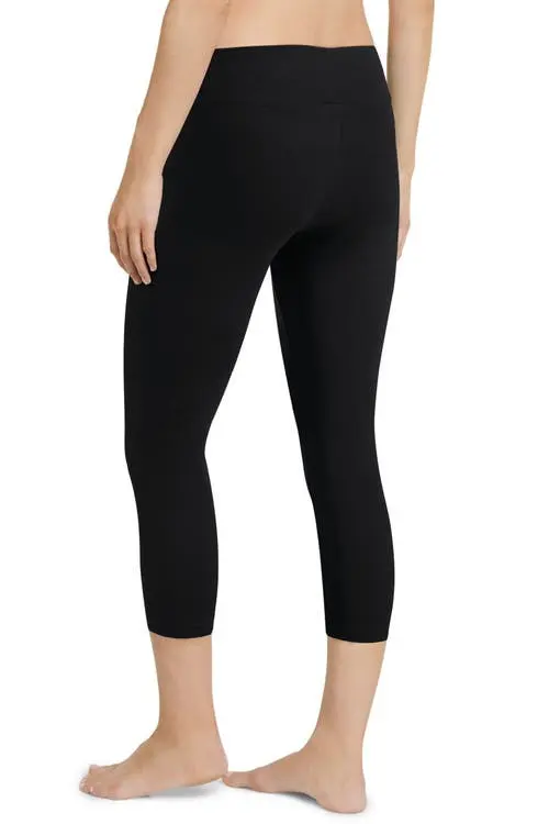 JOCKEY Cotton Stretch Capri Legging - Black