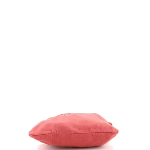 Hermès Aline Bag Toile Mm - Red