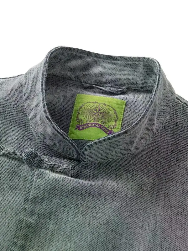 Shanghai Tang Frog-fastening Mandarin-collar Jacket