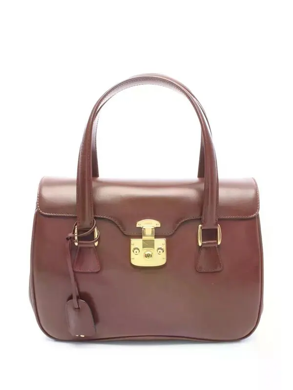 Gucci 20th Century Calfskin Lady Lock Handbag