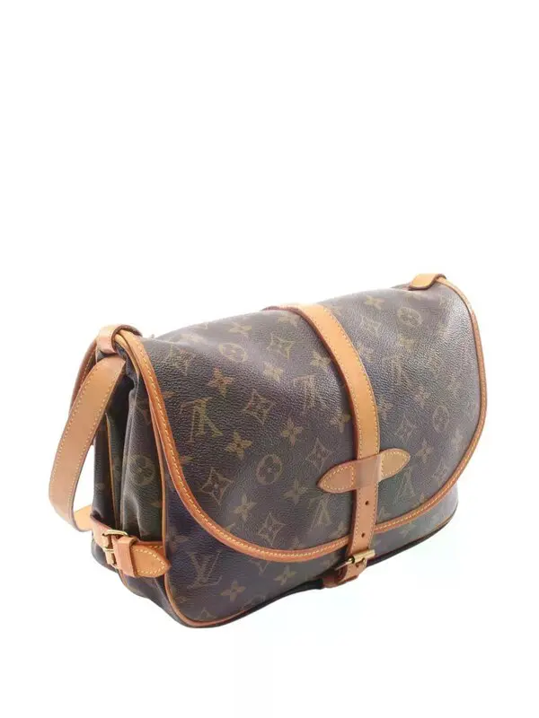 LOUIS VUITTON 2006 Monogram Saumur 30 Crossbody Bag