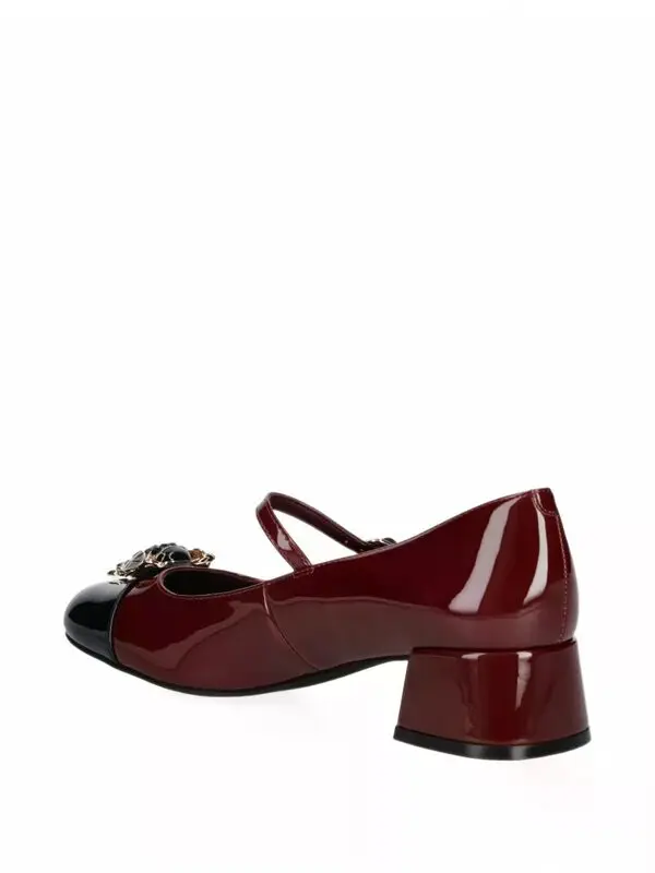 Jeffrey Campbell Jitterbug 2 Patent Bee-embellished Pumps - Red