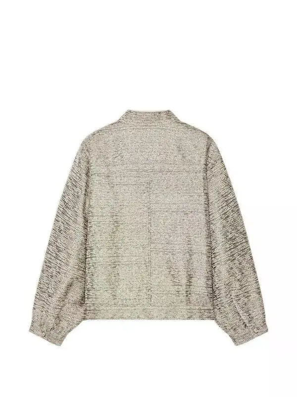Shanghai Tang Sequin-embellished Tweed Bomber Jacket