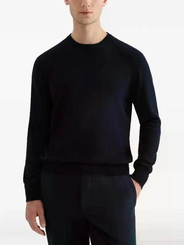 Agnona Crew-neck Ribbed-trim Sweater