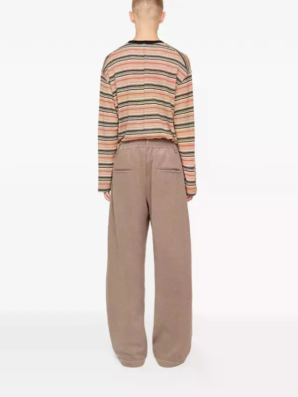 SONG FOR THE MUTE Strap-detail Drawstring-waist Track Pants