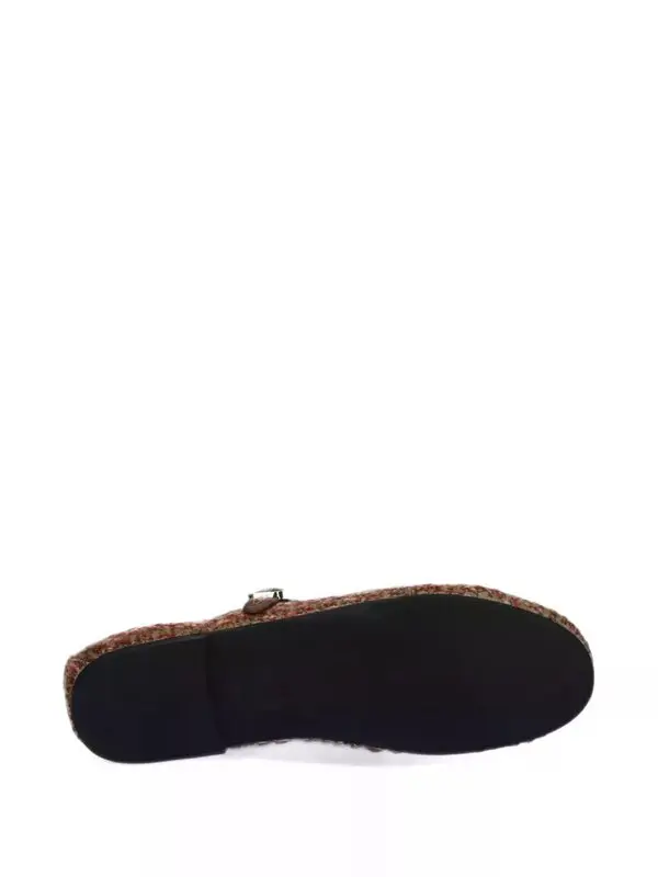 Jeffrey Campbell Amarissa Embellished Tweed Ballet Flats