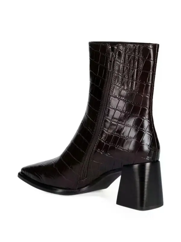 Jeffrey Campbell Sherpal 2 Croc-effect Ankle Boots