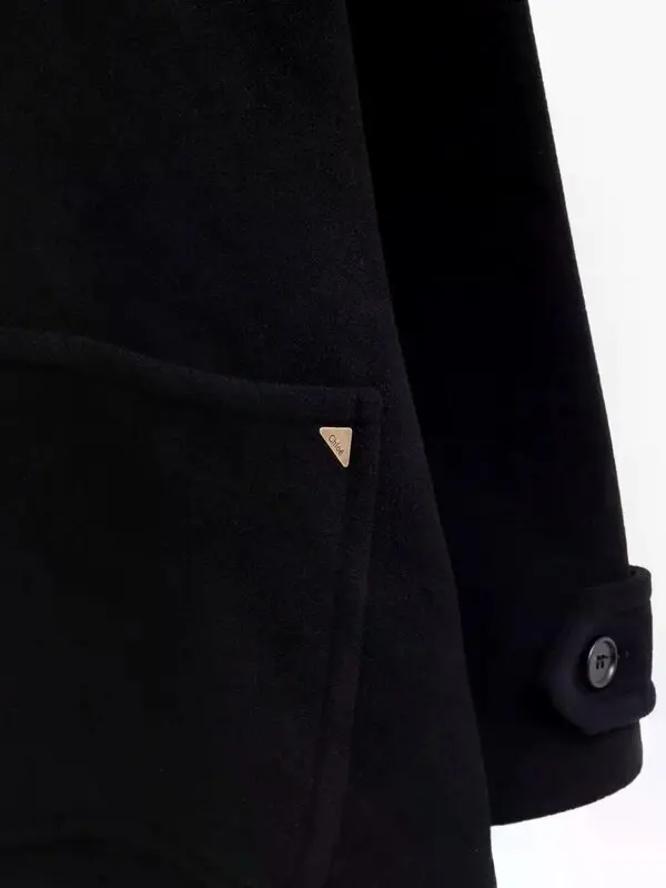 Chloé Patch-pocket Button-up Coat