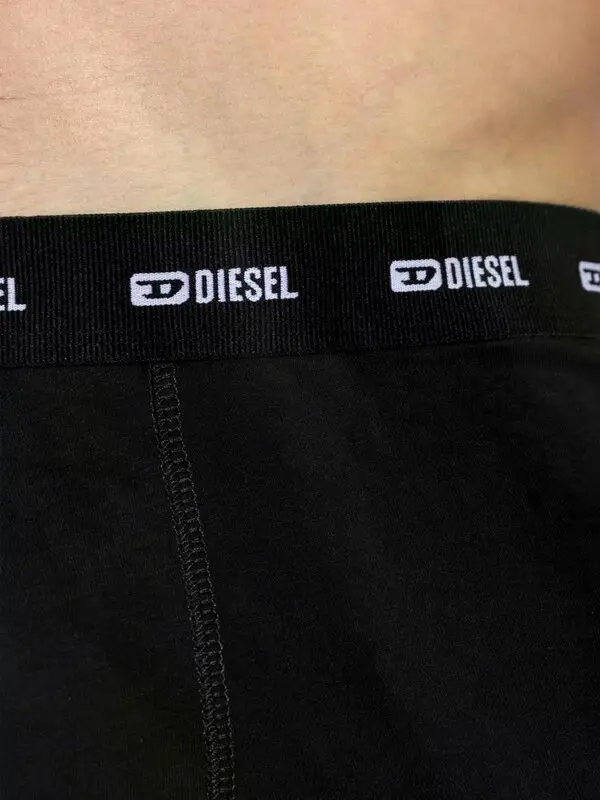 DIESEL® Three-pack Boxer Briefs With Stylised Logo