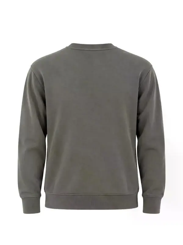 Armani Exchange Logo-embroidered Crew-neck Sweatshirt