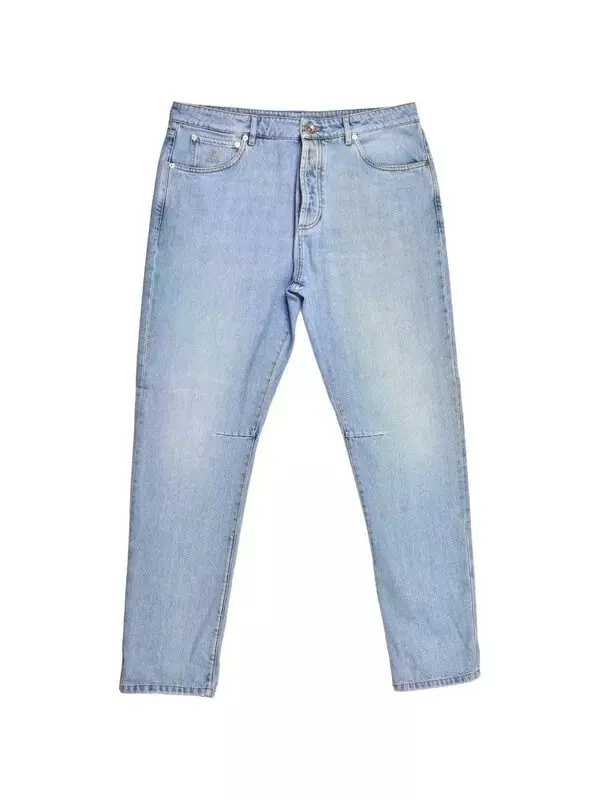 Brunello Cucinelli Straight-leg Jeans - Blue