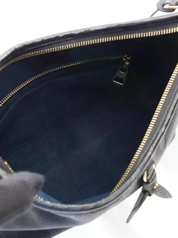 LOUIS VUITTON 2021-2026 Monogram Empreinte Carryall Pm Shoulder Bag - Black