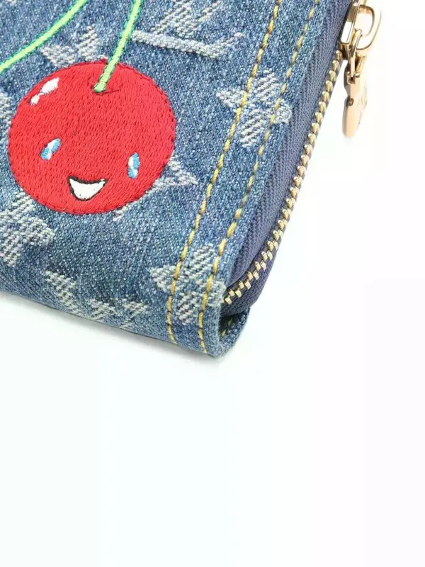 LOUIS VUITTON X Takashi Murakami 2010s Monogram Cherry Zippy Wallet
