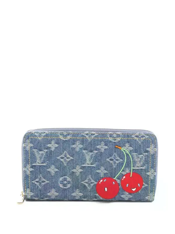 LOUIS VUITTON X Takashi Murakami 2010s Monogram Cherry Zippy Wallet