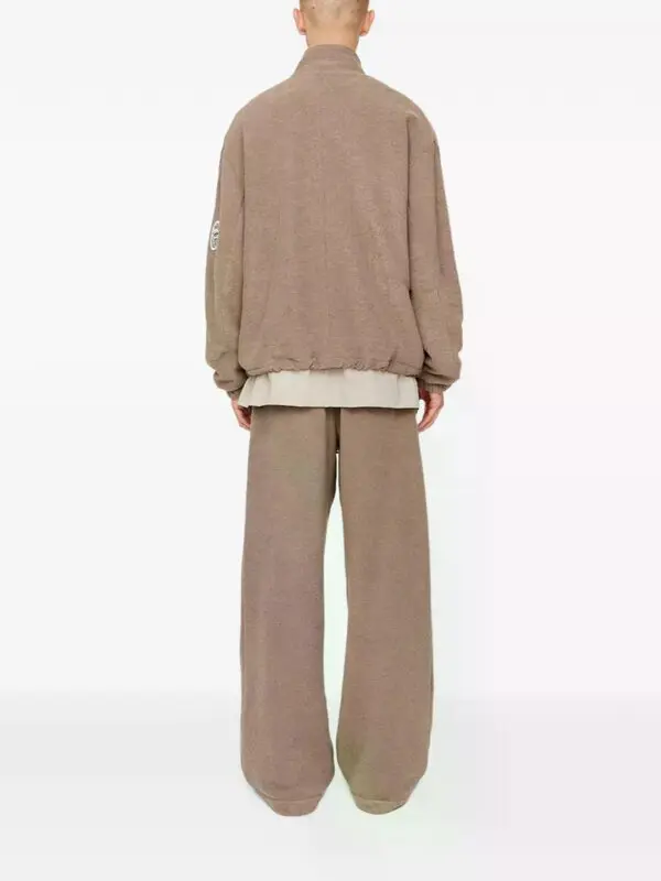 SONG FOR THE MUTE Lad Mélange-effect Zip-up Jacket