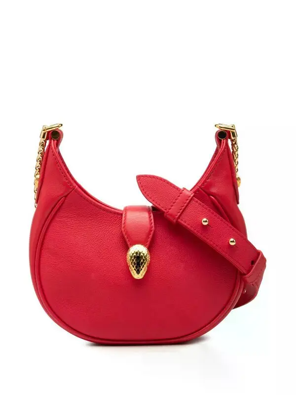 BVLGARI 2020-2026 Small Leather Serpenti Ellipse Satchel