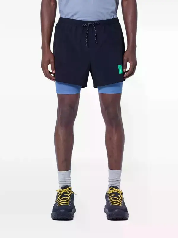 DISTRICT VISION Drawstring Layered Shorts