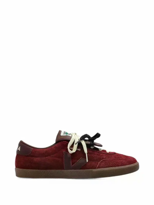 VEJA X Magliano Amarante Panenka Suede Sneakers - Red
