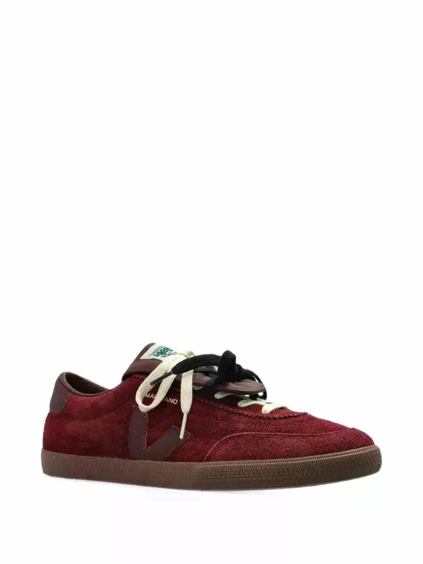 VEJA X Magliano Amarante Panenka Suede Sneakers - Red