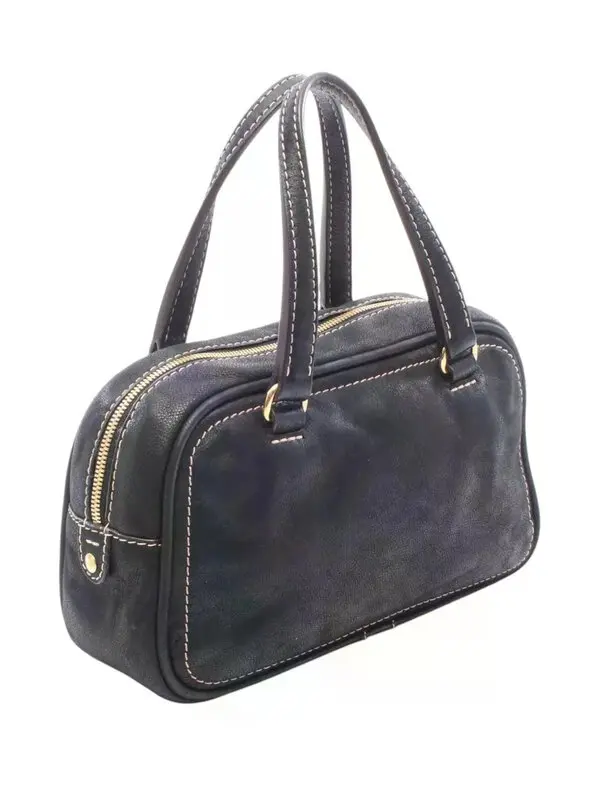 Loewe 2000-2026 Leather Anagram Madrid Fringe Handbag