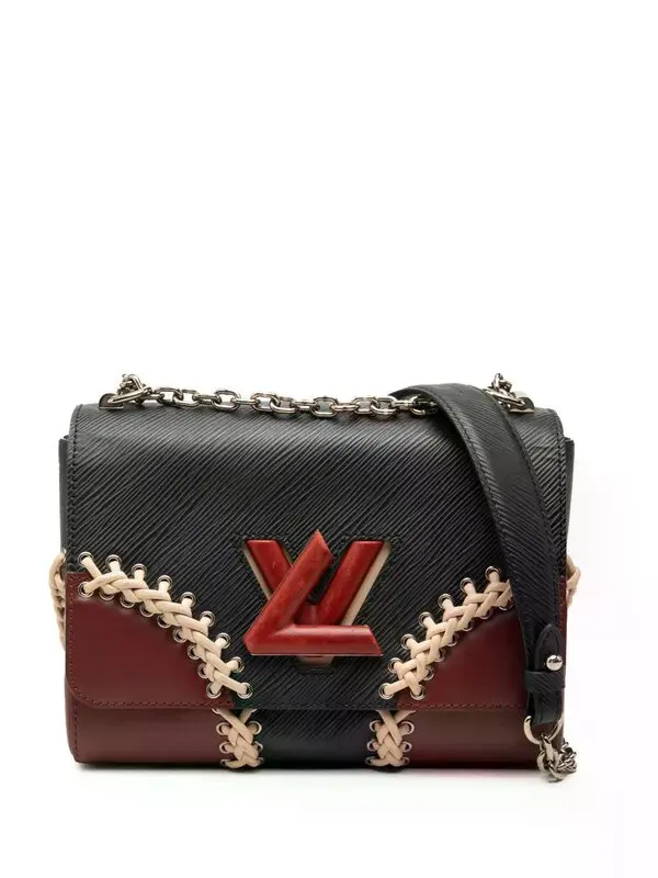 LOUIS VUITTON 2015 Epi Braided Twist Mm Crossbody Bag - Black