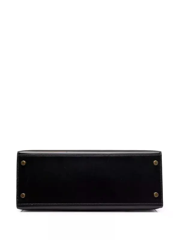 Hermès 1991 Box Calf Kelly Sellier 28 Satchel