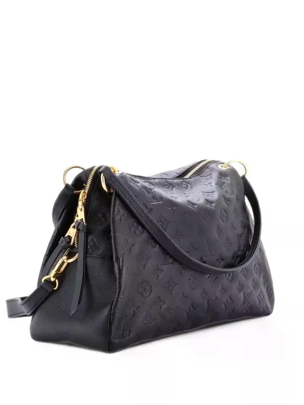 LOUIS VUITTON Ponthieu Handbag Monogram Empreinte Leather Pm Shoulder Bag - Black