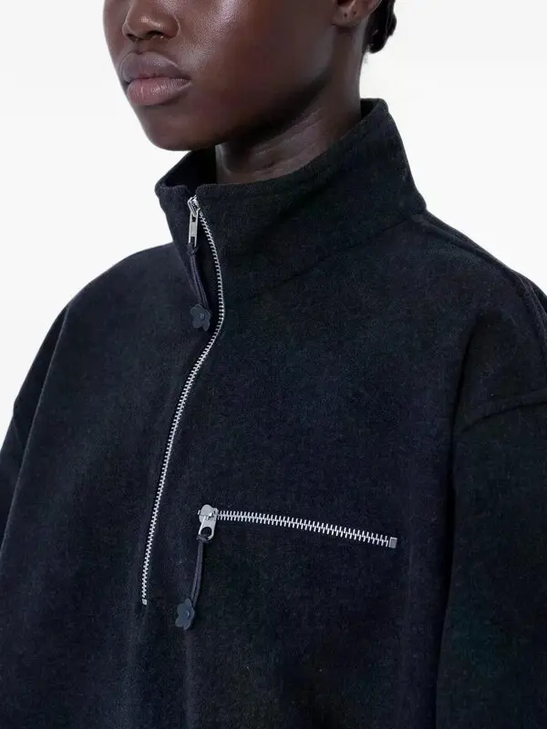 Cecilie Bahnsen Cbfrederik Half-zip Chest-pocket Jacket