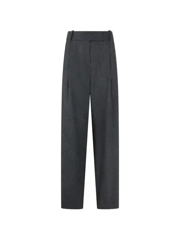 Giorgio Armani Pleated Wide-leg Trousers