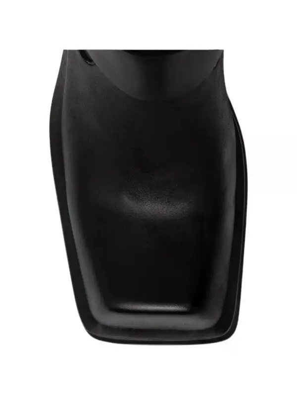 Jeffrey Campbell Fraudulent Buckle-strap Square-toe Boots
