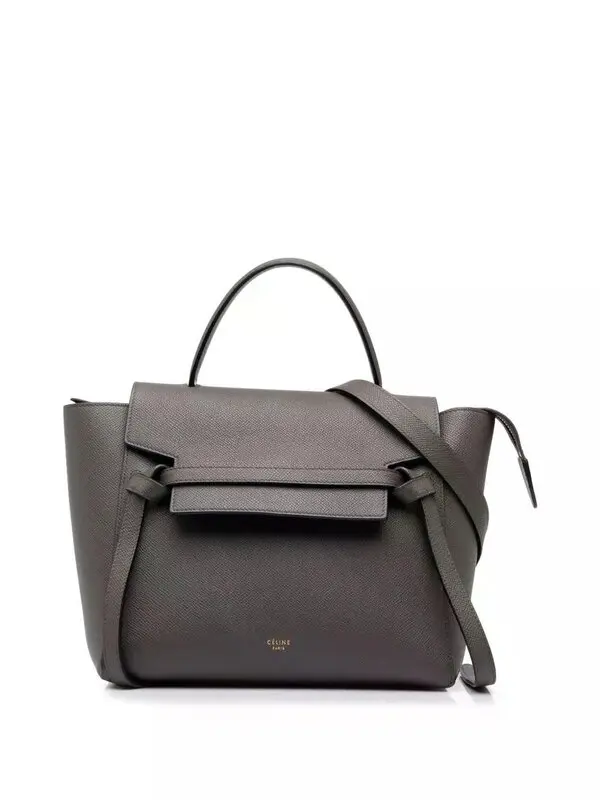 Celine 2016 Micro Grained Calfskin Belt Bag Satchel