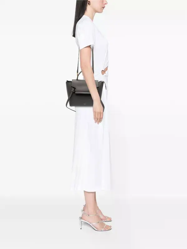 Celine 2016 Micro Grained Calfskin Belt Bag Satchel