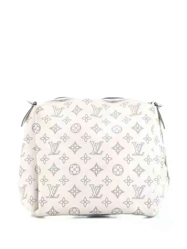 LOUIS VUITTON Babylone Handbag Mahina Leather Bb Hobo Bag