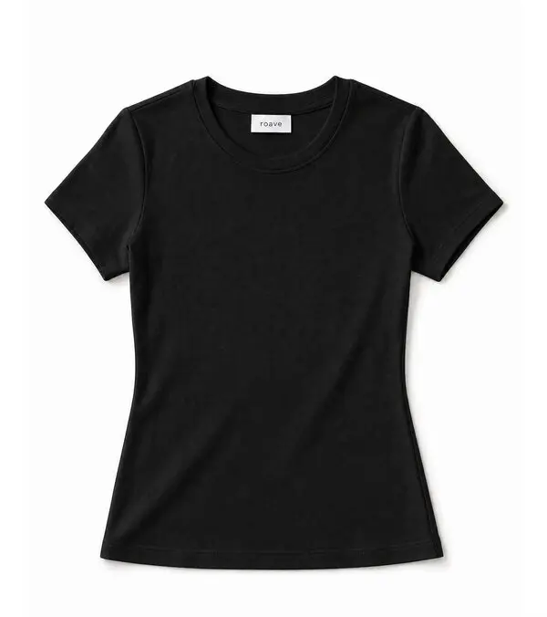 ROAVE Short Sleeved Round Neck Fittted T-shirt
