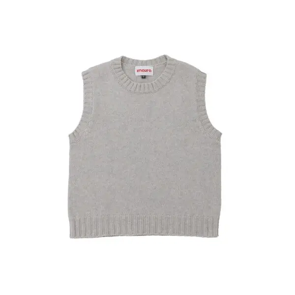 IMAURA Eight To Eight Smoke Show Crew Neck Knitted Vest