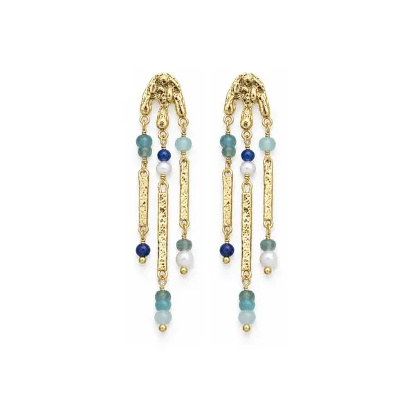 LALINDE Breeze Earrings - Blue
