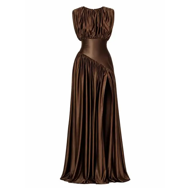 Delfi Avalon Dress Chocolate