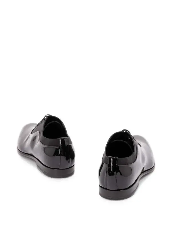 Dolce & Gabbana Patent Leather Lace-up Shoes
